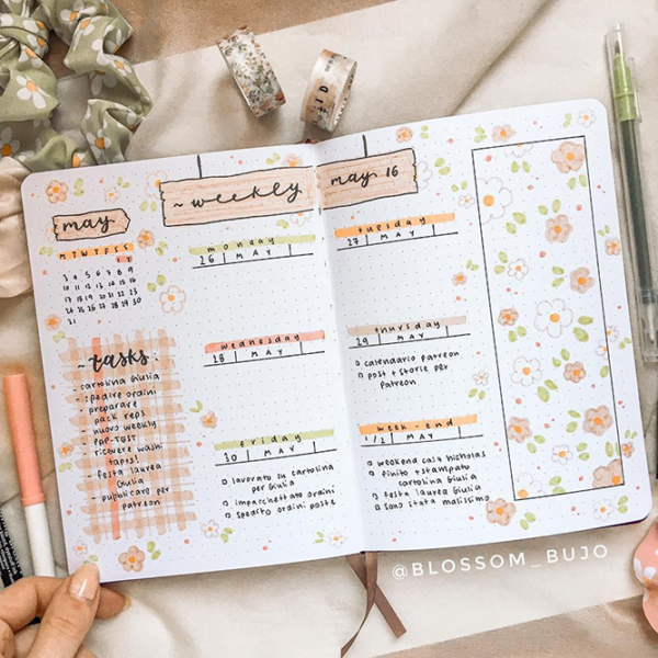 25-most-amazing-and-easy-weekly-log-spreads-for-your-bullet-journal