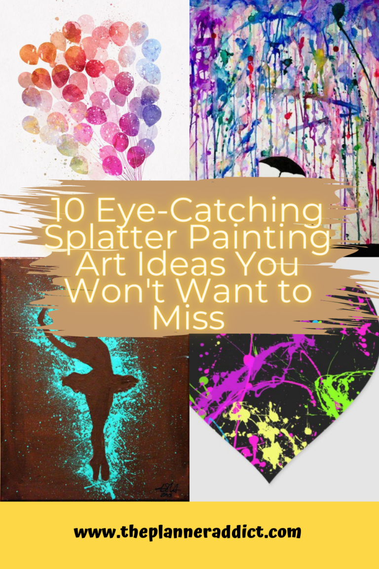 10 Eye-Catching Splatter Painting Art Ideas You Won't Want to Miss ...