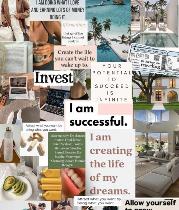 Visualize Your Success: 15 Empowering Vision Board Pictures to Manifest ...
